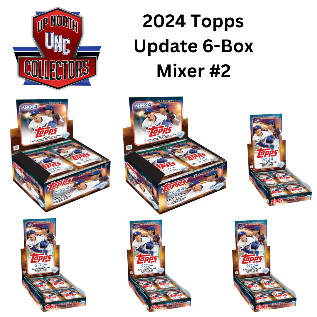 2024 Topps Update Baseball 6-Box Mixer!!! #2 2 Jumbo/4 Hobby!! – Up ...